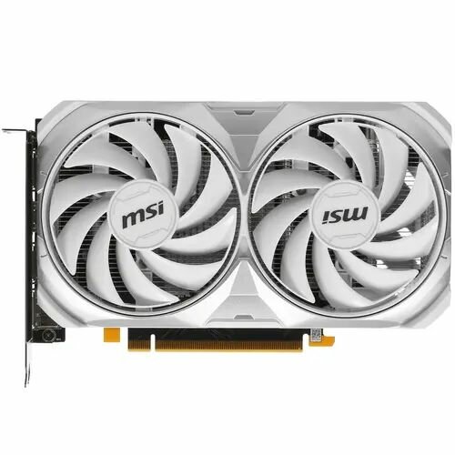 Видеокарта MSI GeForce RTX 4060 VENTUS 2X WHITE OC VTS (GeForce RTX 4060 VENTUS 2X WHITE 8G OC VTS) - PCI Express 4.0, 8 ГБ, GDDR6, 128 бит, DisplayPort, HDMI, GPU 1830 МГц