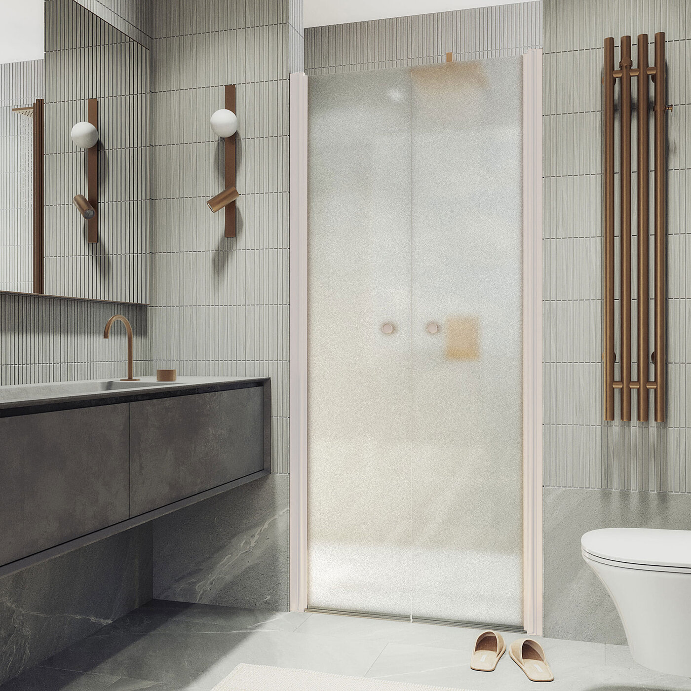 Душевая дверь MaybahGlass 198х99 MGD-445-1