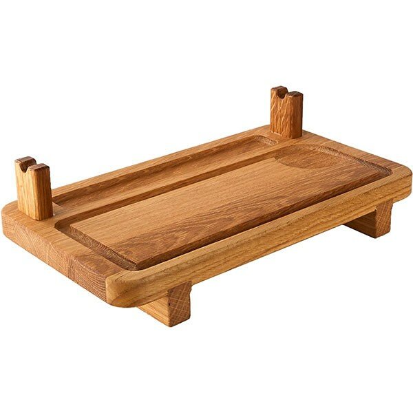 Доска для подачи шашлыка (1 шампур) дуб (PPwood, страна Россия)