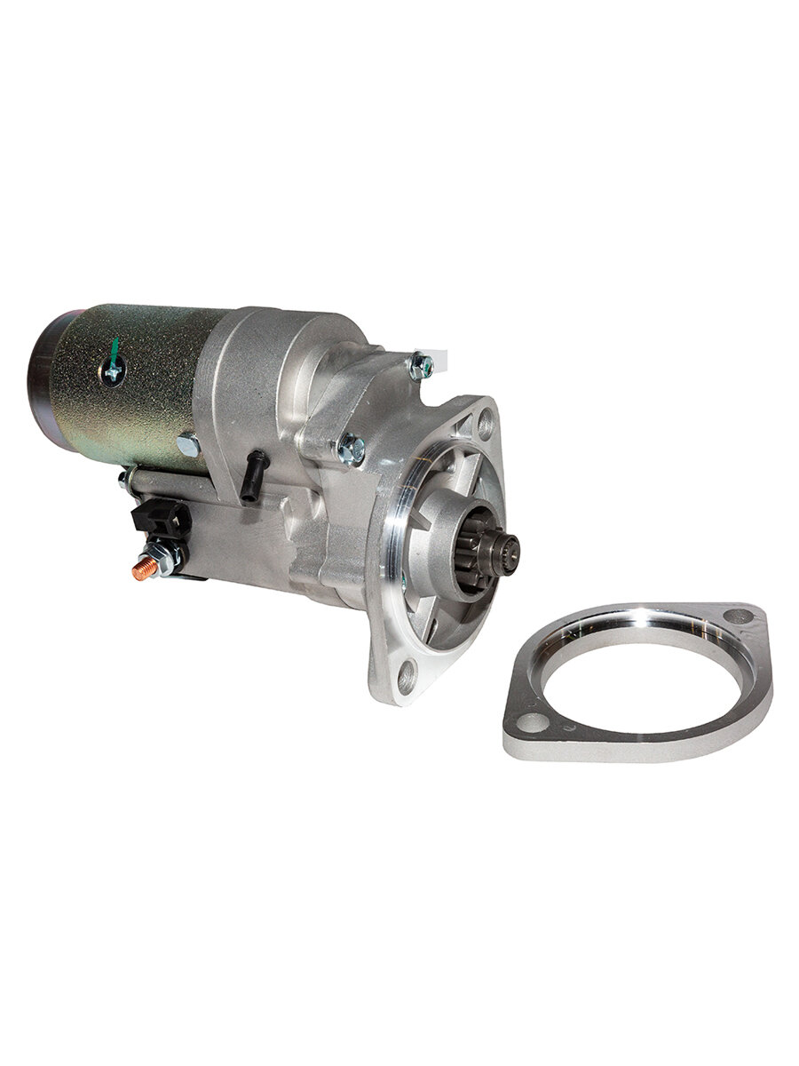 Стартер Isuzu C240/4JG2 12В 2кВт 9зуб с фланцем для установки на 4JG2 (Z-8-97112-865-2)