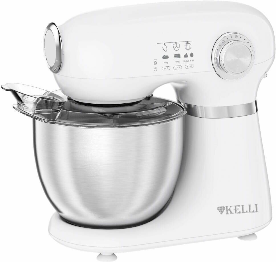Миксер планетарный с чашей KL-5122 белый