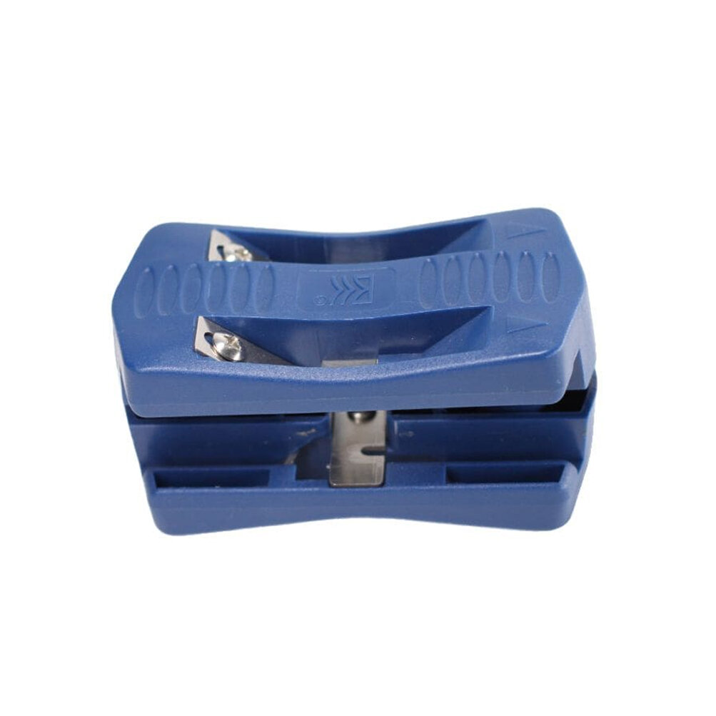 Продольный подрезатель кромки DELTA TOOLS JB60, сменная сталь, синий