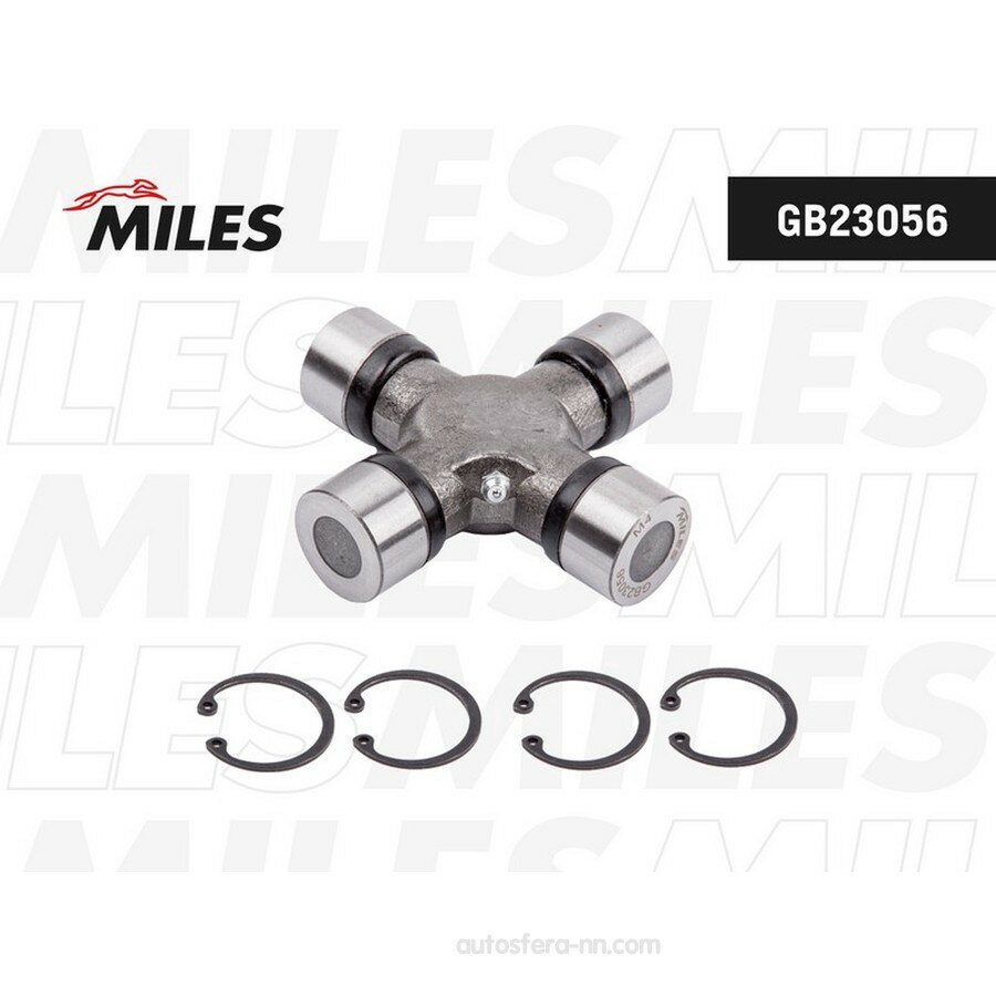MILES GB23056 Крестовина кард. вала GREAT WALL HOVER 05- 75.46(64.00)x28.98
