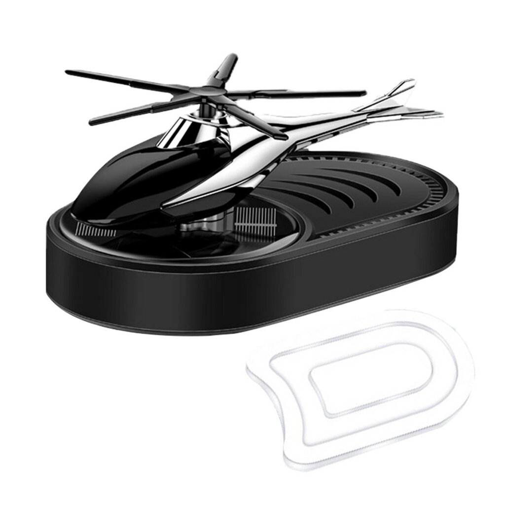 Украшение интерьера автомобиля с ароматерапией на солнечном вертолете-черный