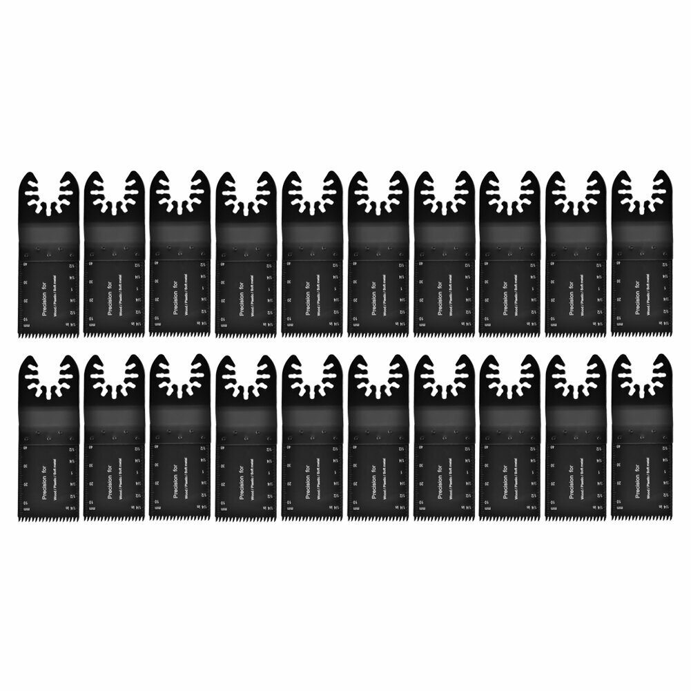 20 шт. многофункциональных пильных полотен для осциллирующей пилы диаметром 32 мм