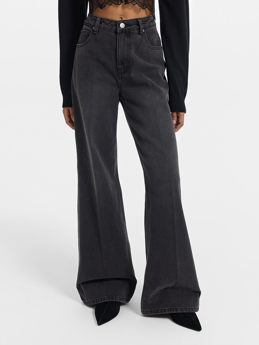 Джинсы клеш 