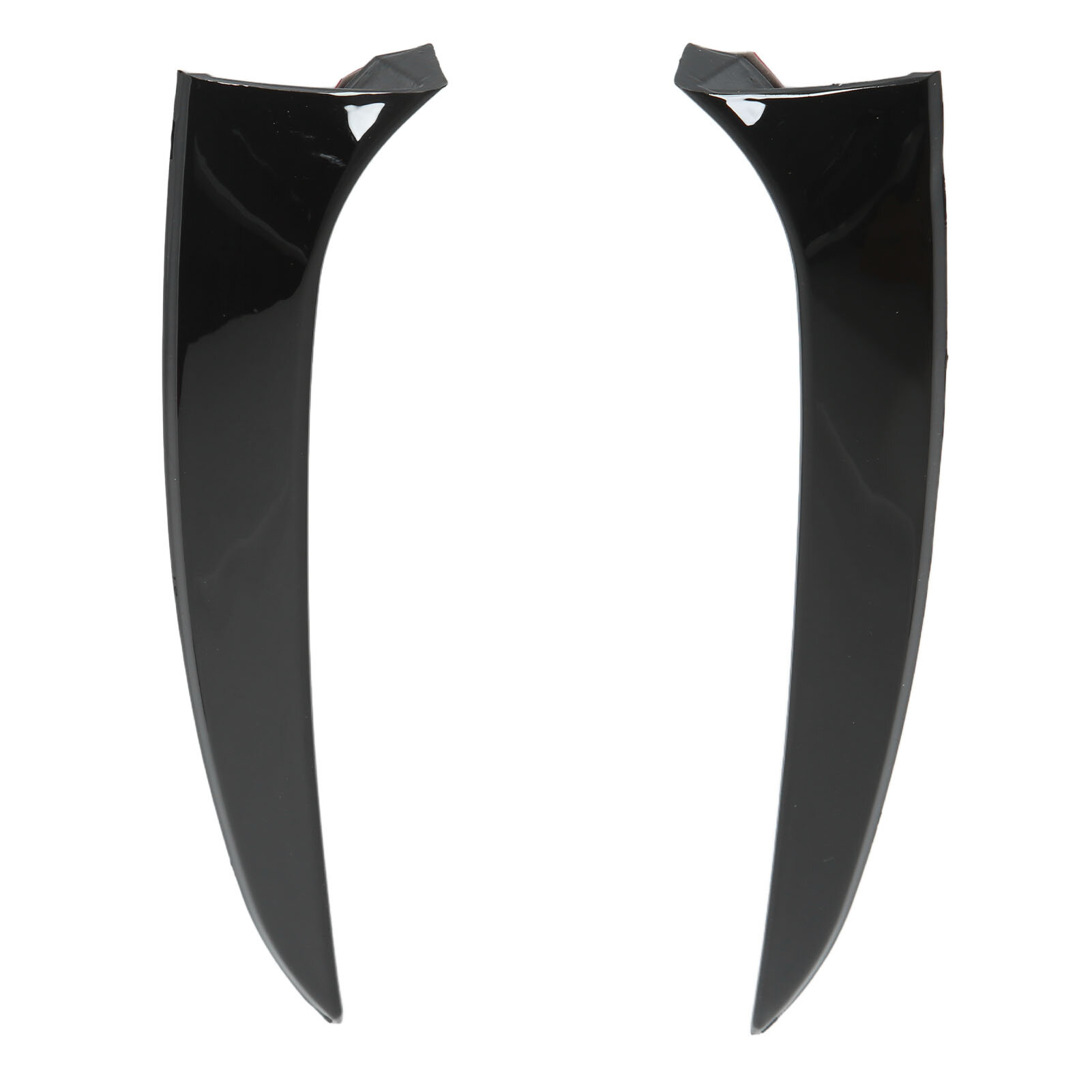 2pcs Gloss Black Rear Window Side Spoiler Wing Canard Splitter Replacement for KIA Sportage 2011 2015