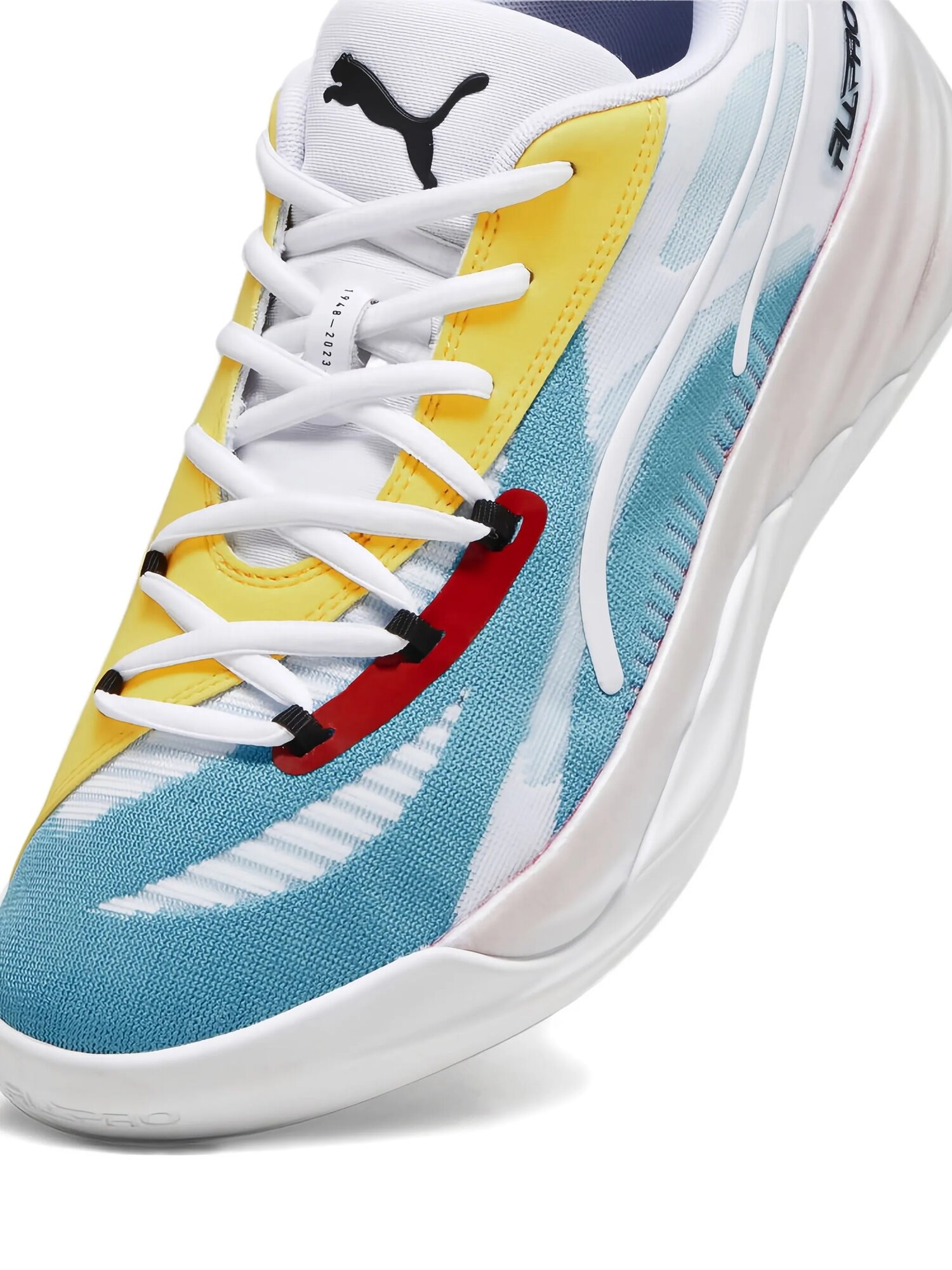 Кроссовки PUMA All-Pro Nitro White, размер 8.5 US, белый — фото 1