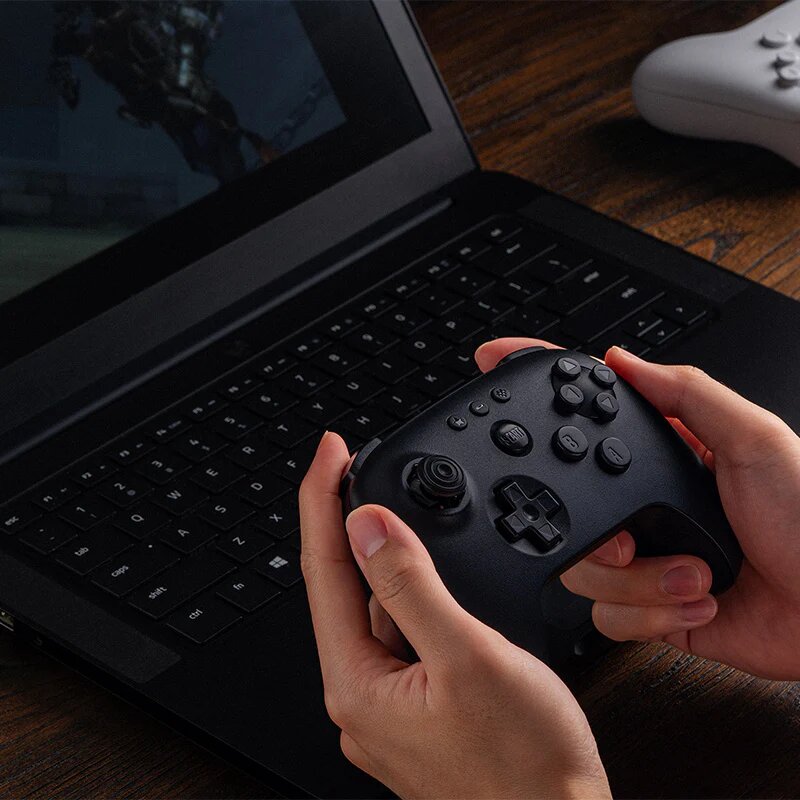 Геймпад 8BitDo 64 Bluetooth Controller беспроводной Bluetooth, White — фото 1