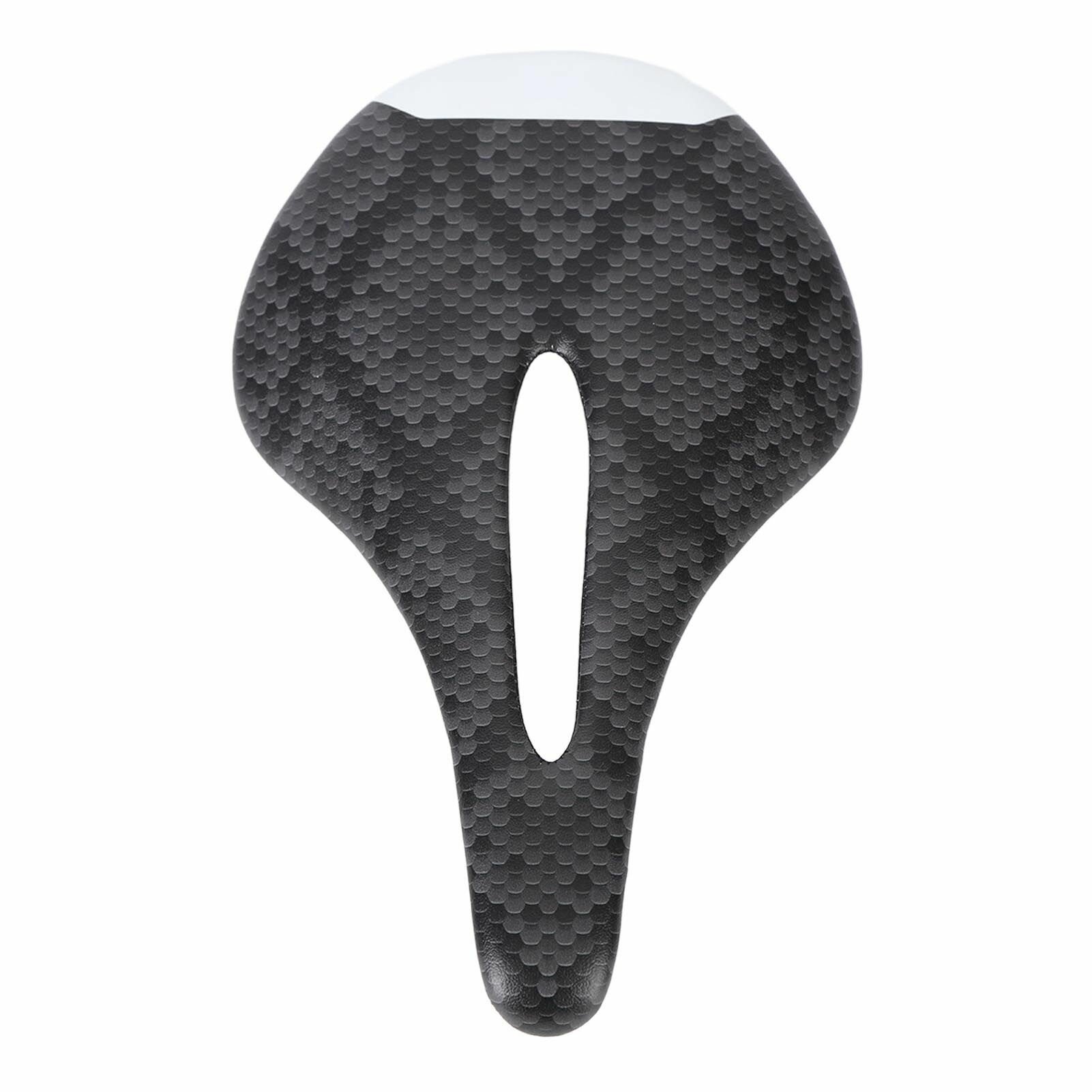 Карбоновое седло с гелевой структурой и полым дизайном (серое)