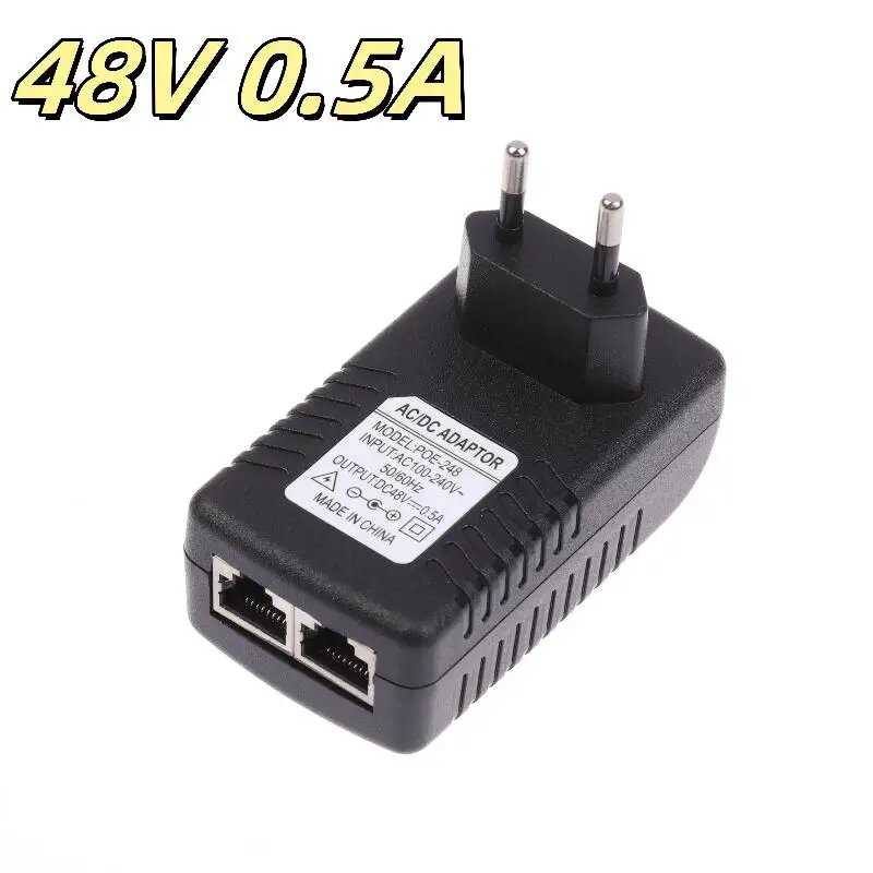 SD&HI PoE-адаптер питания для IP-камеры 12В/48В 48V