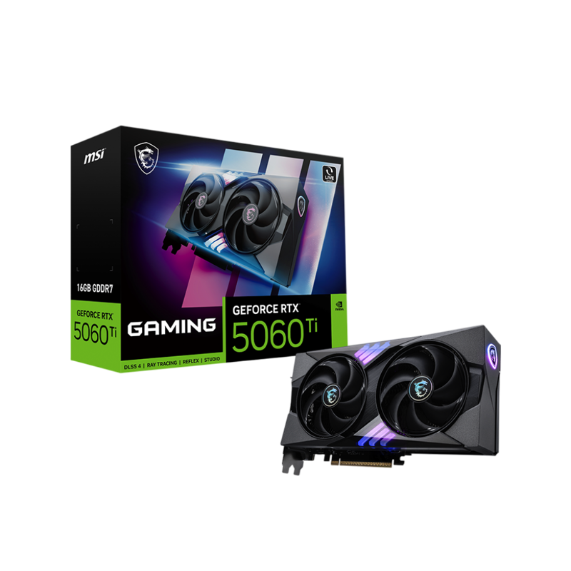 Видеокарта GeForce RTX 5060 Ti 16G GAMING (MSI GeForceRTX5060Ti16GGAMING)
