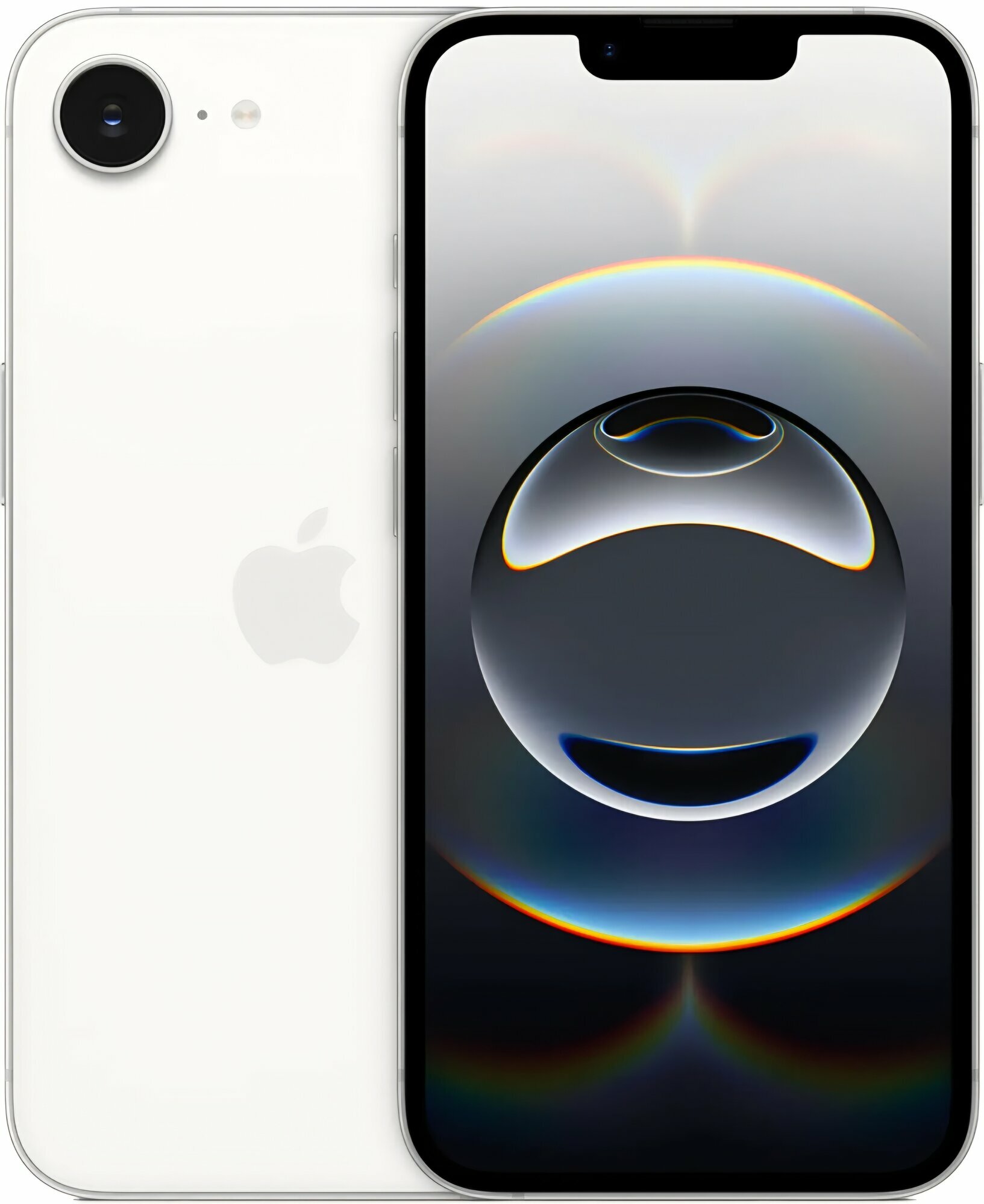 Смартфон Apple iPhone 16e 128Gb, Dual: NanoSIM+eSIM White/Белый