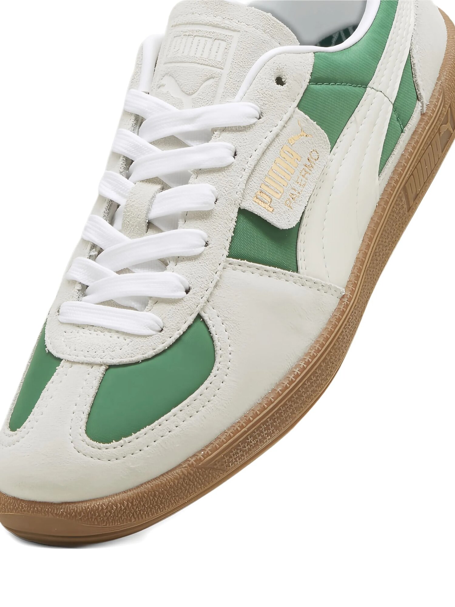 Кроссовки PUMA Palermo OG, размер 9.5 US, бежевый/белый — фото 1