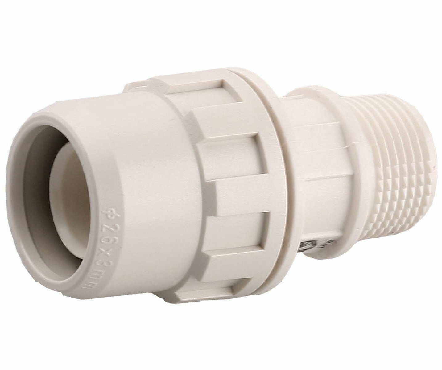 Муфта ЗУБР ШиреФит штуцер с гайкой 16мм 1/2 дюйма для систем водоснабжения отопления и кондиционирования с быстрым монтажом и надежным соединением