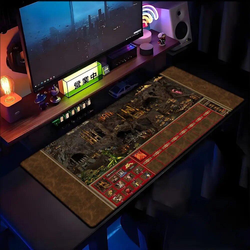 Коврик для мыши SHIMANG Heroes of Might and Magic 3 XXL 600x300 мм, черный