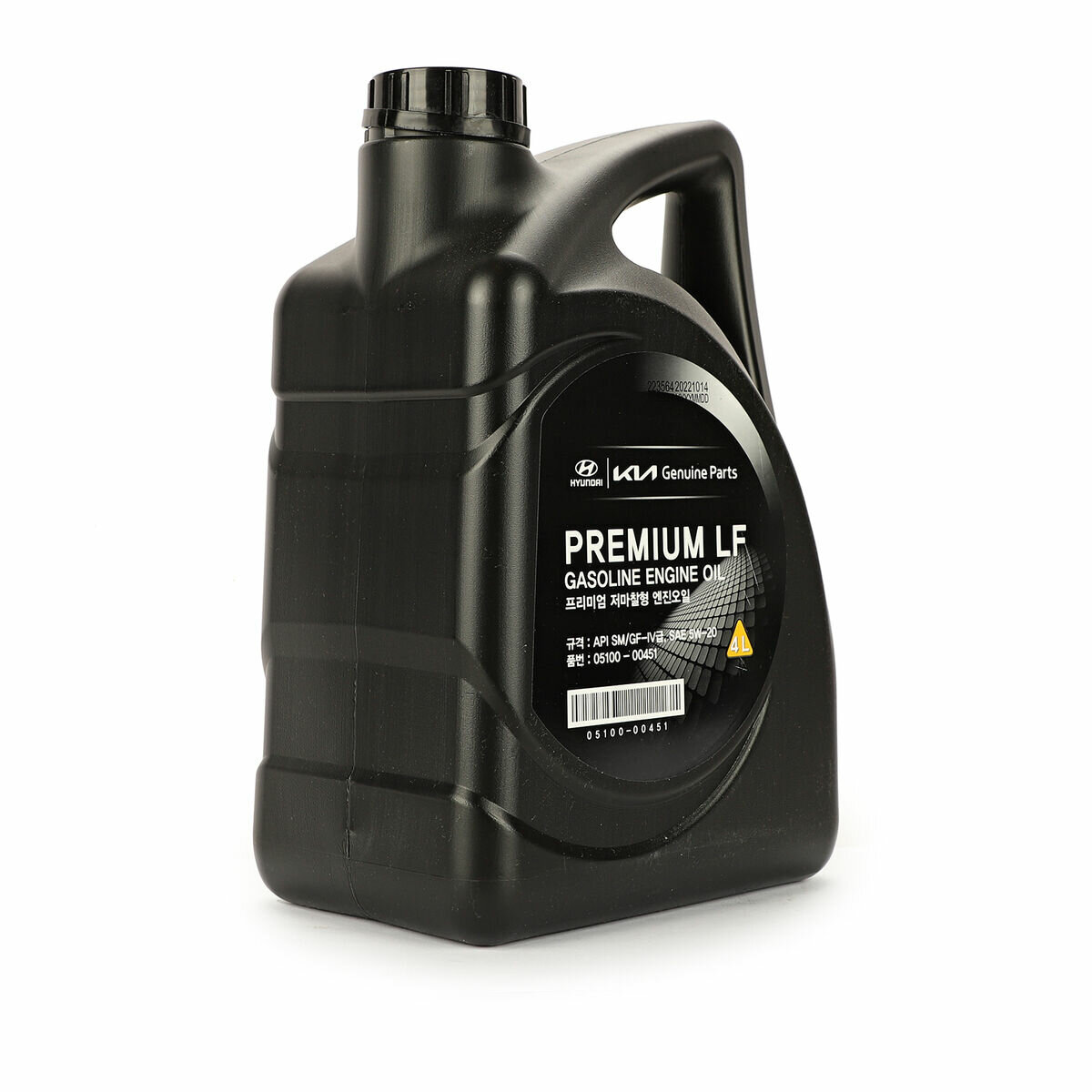 Масло Моторное Hyundai/Kia Premium Lf Gasoline Синт. 5W-20 4Л.(Hyundai/Kia 0510000451)
