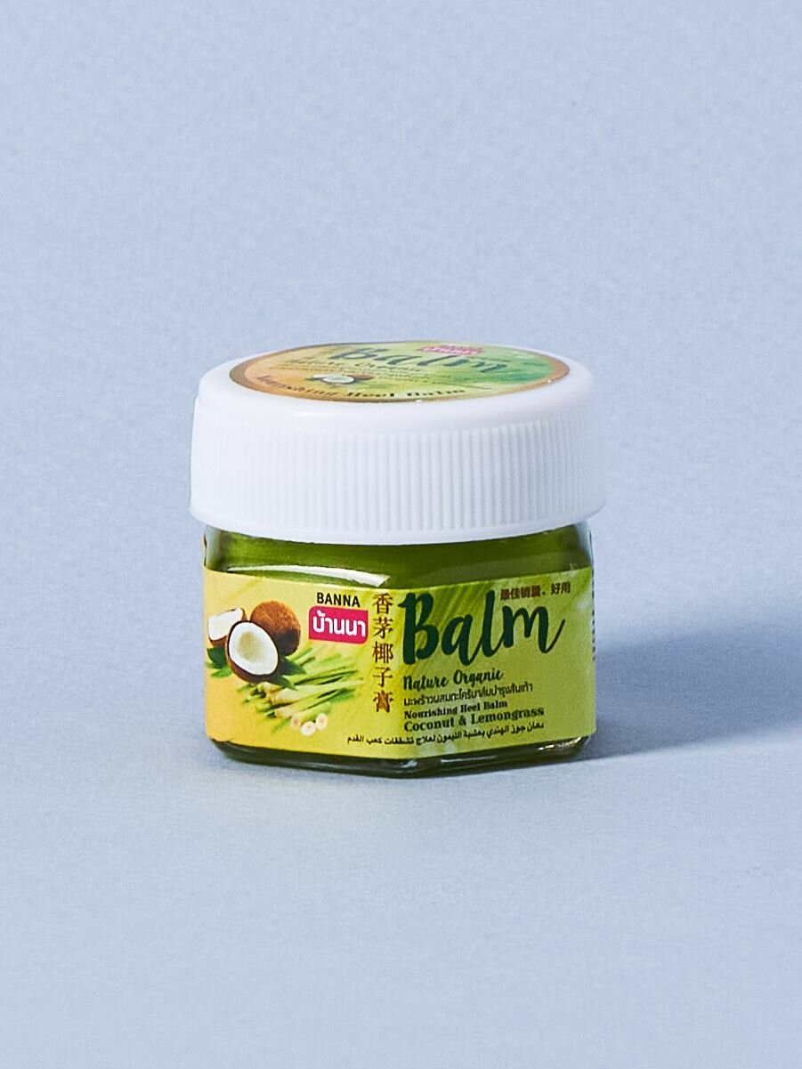 BANNA Бальзам для стоп Кокос и Лемонграсс 25г Nourishing Heel Balm Coconut Lemongrass