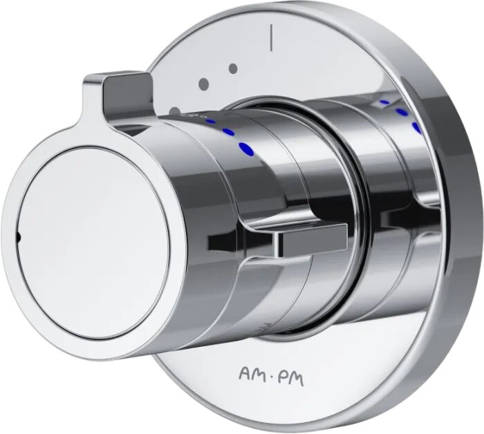 Термостатический смеситель встраиваемый AM.PM X-Joy F85A65600 С внутренней частью, хром