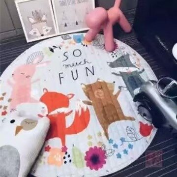 Детская подушка-мешок для ползания малыша по полу, ковру в детской комнате, круглая развивающая игра, мягкий теплый новорожденный ребенок 150 см