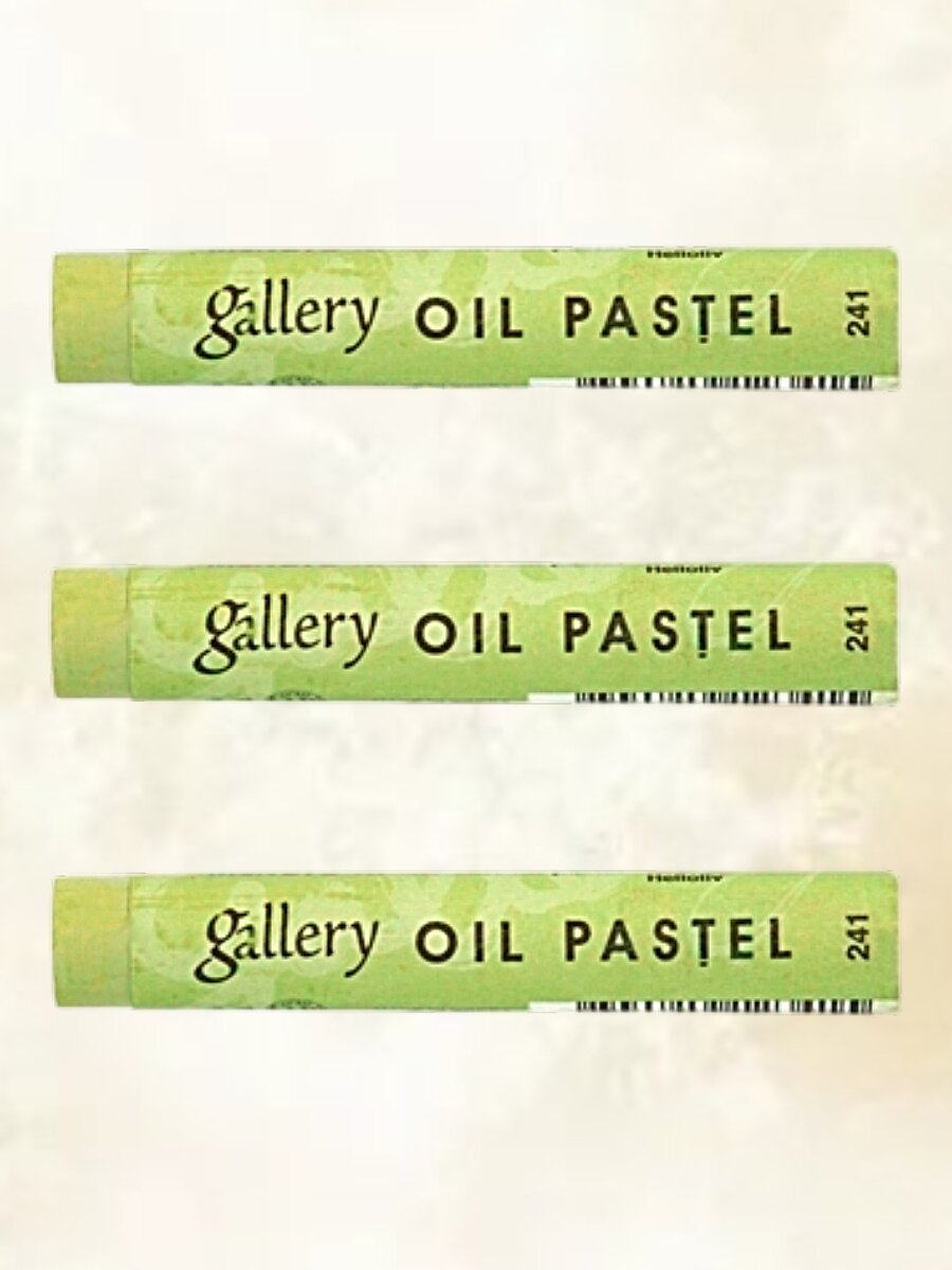 Пастель масляная мягкая профессиональная MUNGYO Gallery Светло - оливковый №241 (3шт)