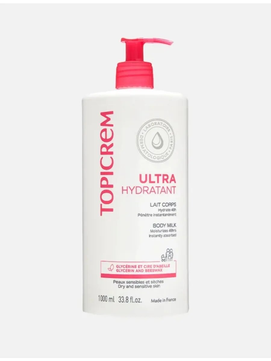 Увлажняющее молочко для тела TOPICREM ultra hydratant
