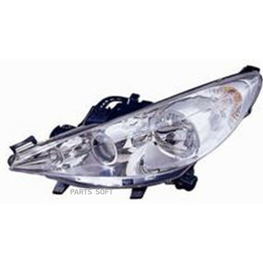 Фара PEUGEOT 207 SW -12 основн. лев. от официального дистрибьютора, DEPO, артикул 5501140LLDEMF