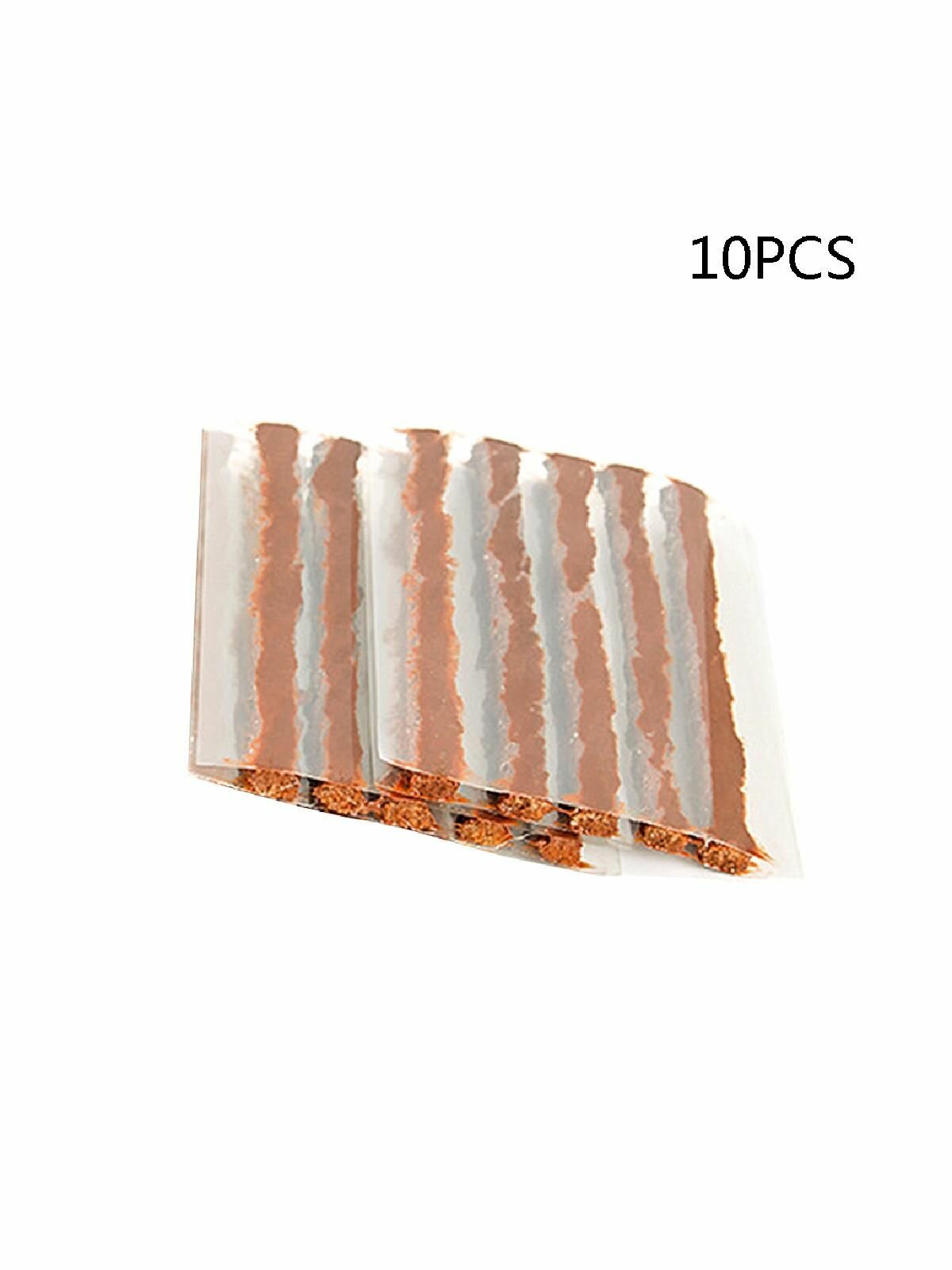 Автотовары,10шт Прокладок для ремонта бескамерных шин автомобилей, клей перемешивания при проколе