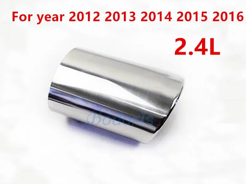 Наконечник выхлопного глушителя из нержавеющей стали для Honda CRV CR-V 2007 2008 2009 2010 2011-2012 #2016, аксессуары для тюнинга автомобилей Year 2012-2016 2.4L