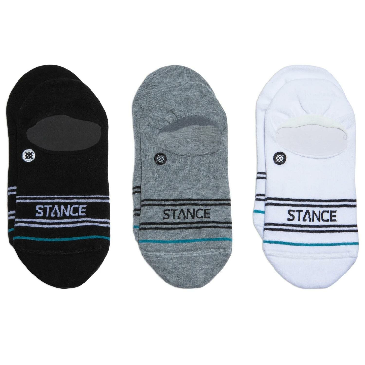 Носки НОСКИ STANCE BASIC 3 PACK NO SHOW