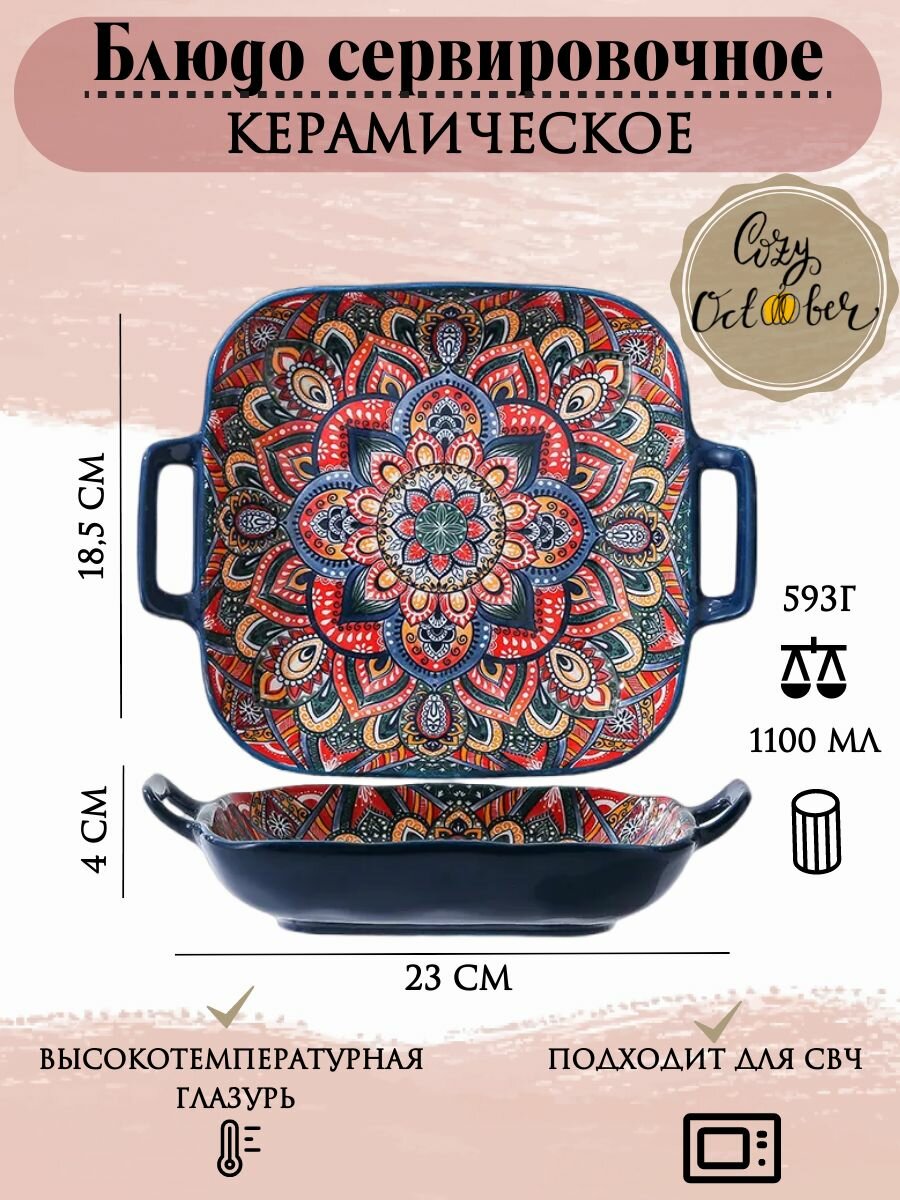 Тарелка в марокканском стиле