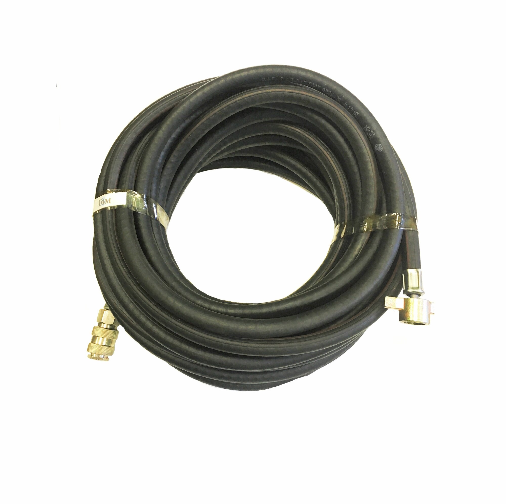 Шланг подкачки колёс 18 м с быстросъемом (Россия)