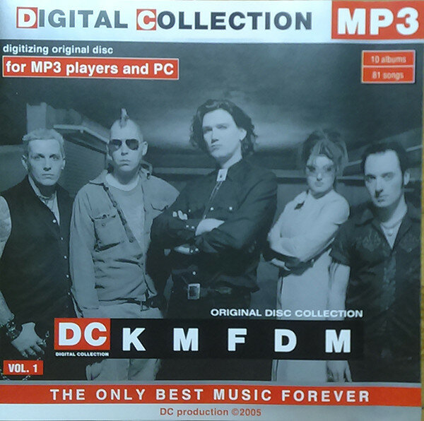 KMFDM. Digital Collection Vol.1 (RU, 2005, заводской диск) CD