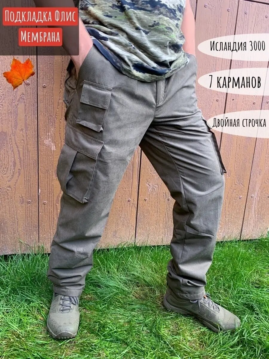 Брюки деми Исландия мембранные Бабек