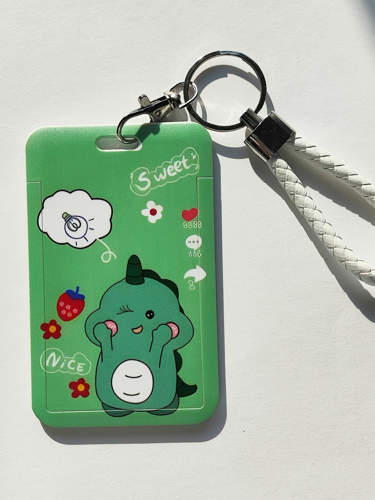 Бейдж для пропуска, пластиковой карты, чехол для пропуска