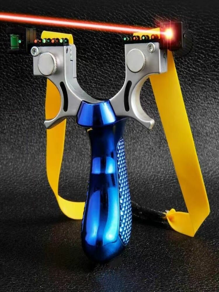 1 шт Рогатка с подпальцевыми выемками и усиленной рамой для стрельбы шариками