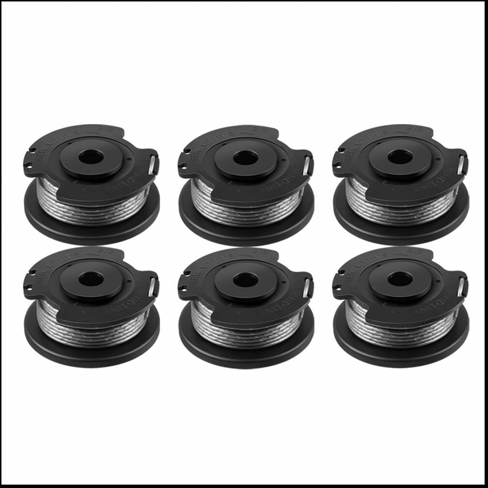 6 катушек и леска для триммера Bosch EasyGrassCut 23, 26, 18