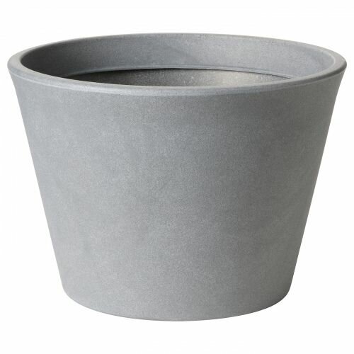CITRUSKRYDDA Кашпо икеа, для дома/улицы серый 35 см (00480981)