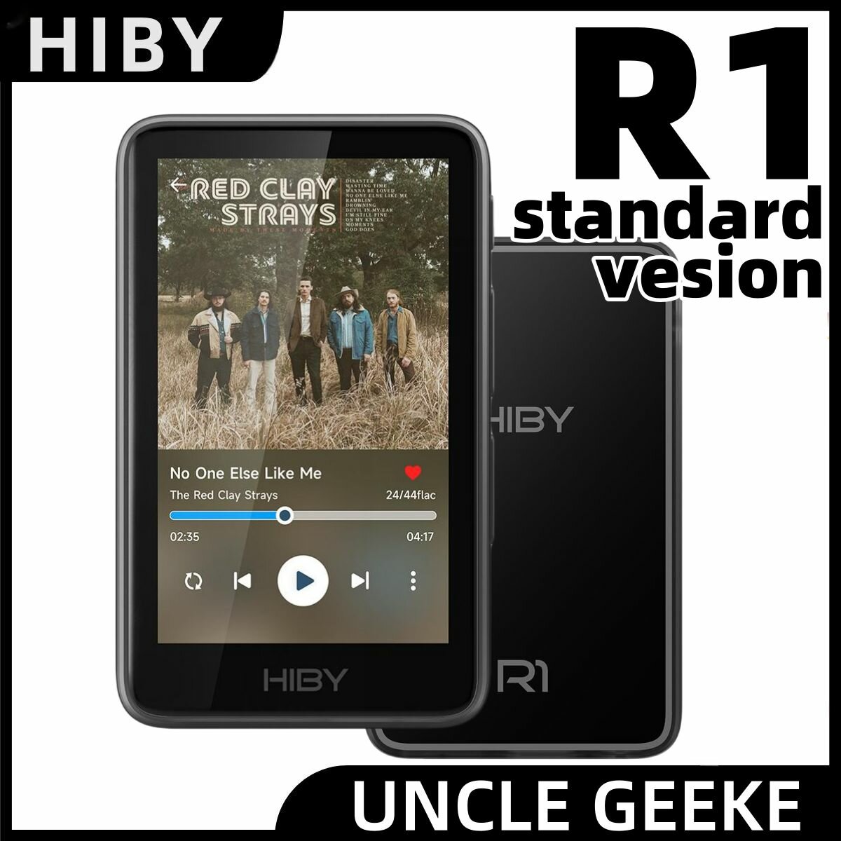 HiBy MP3-плеер, черный