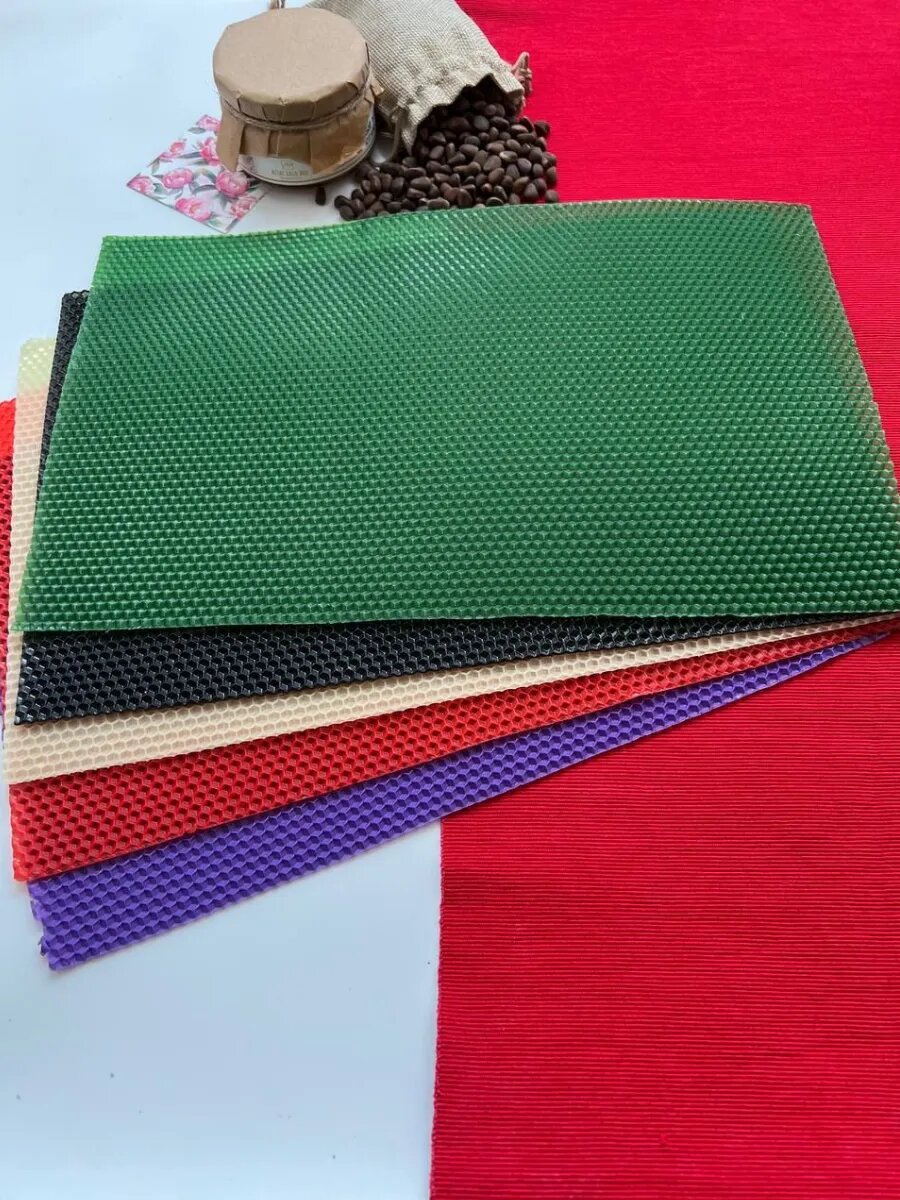 Набор вощины для изготовления свечей большой 40х26