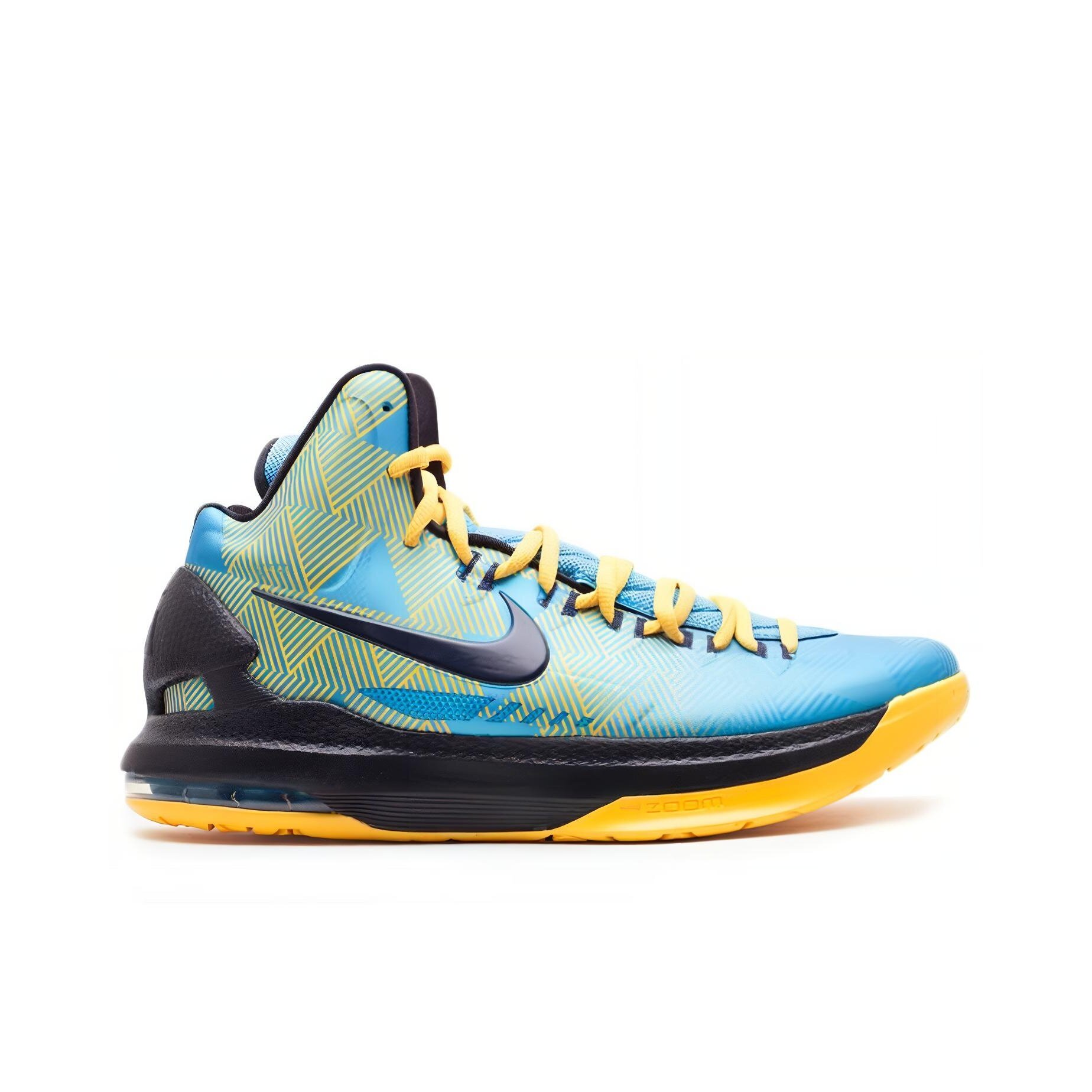 Кроссовки NIKE KD 5, размер EU 42 стопа (26.5CM), зеленый, — фото 1