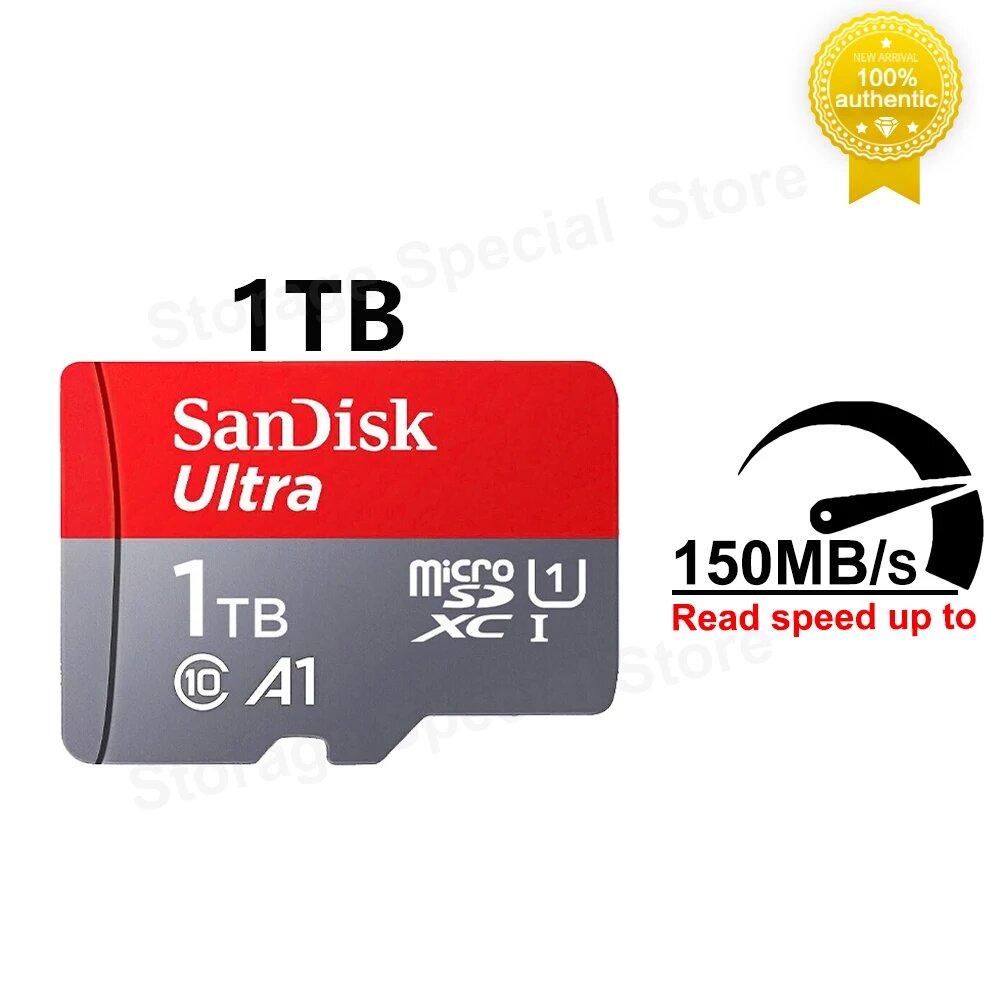 SanDisk Ultra 1.5 TB microSDXC карта памяти A1 1TB