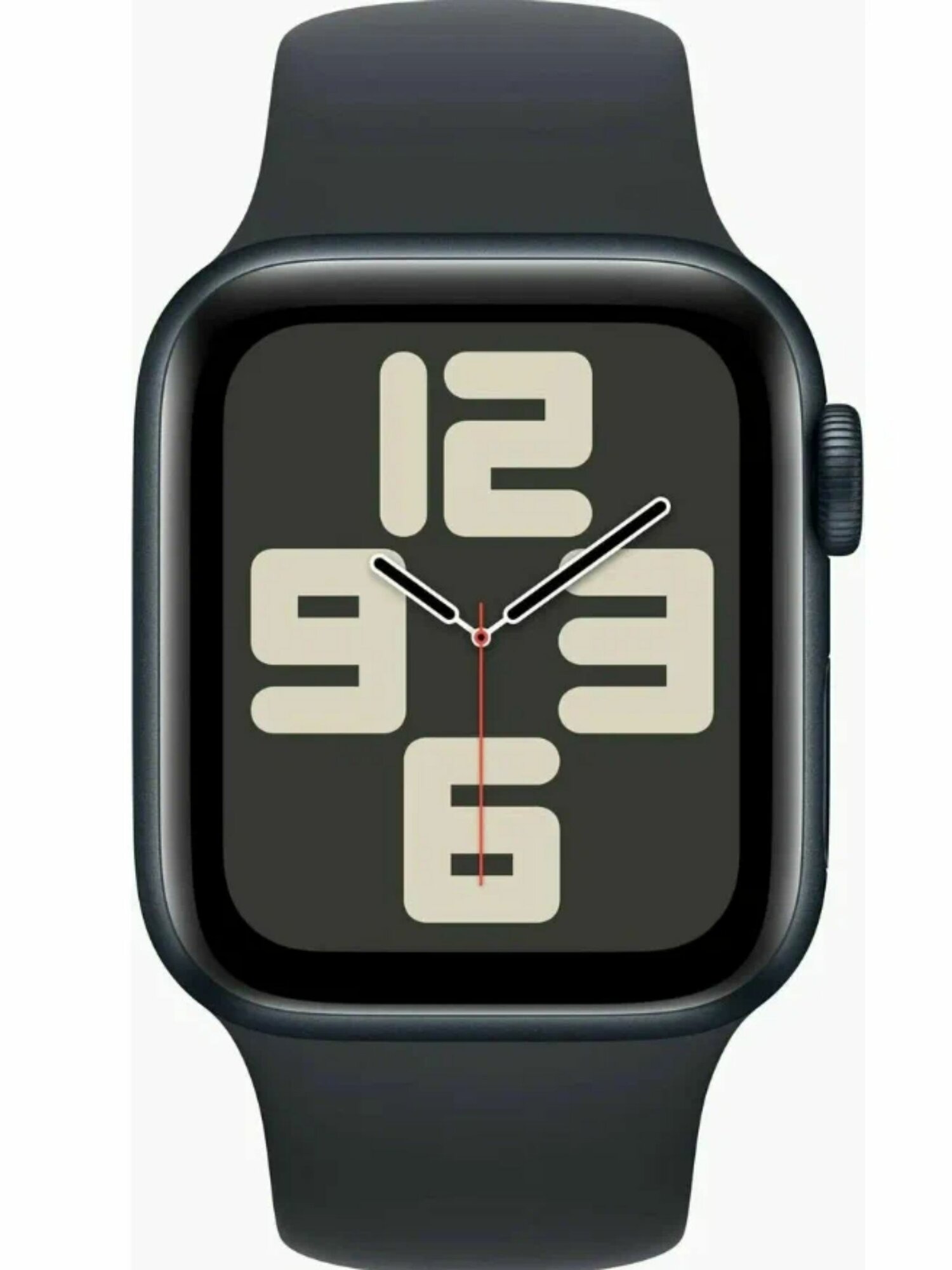 Умные часы Apple Watch SE GPS Aluminium Case with Midnight Sport Band - S/M