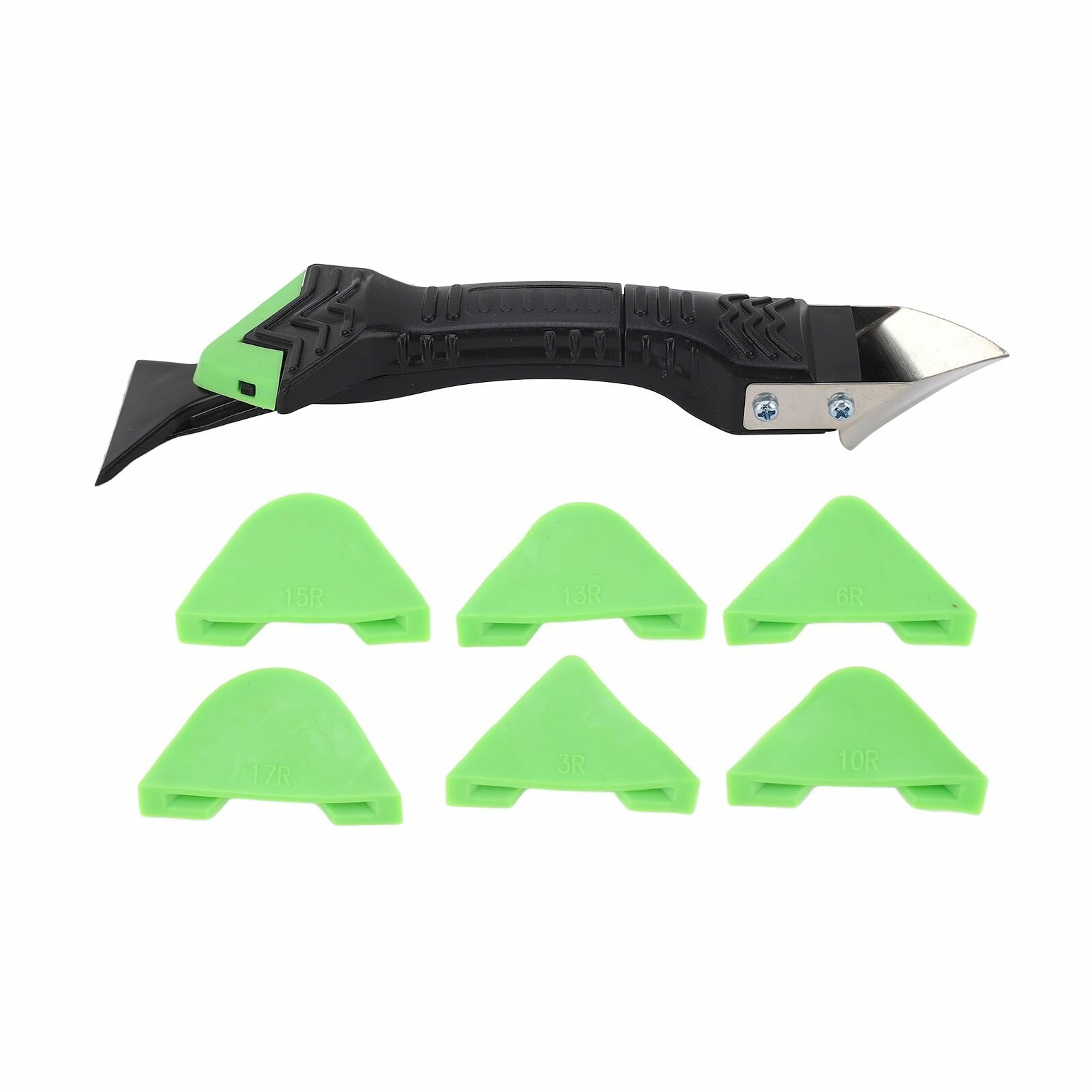 3-в-1 инструмент из нержавейки для скребка, угла и удаления герметика