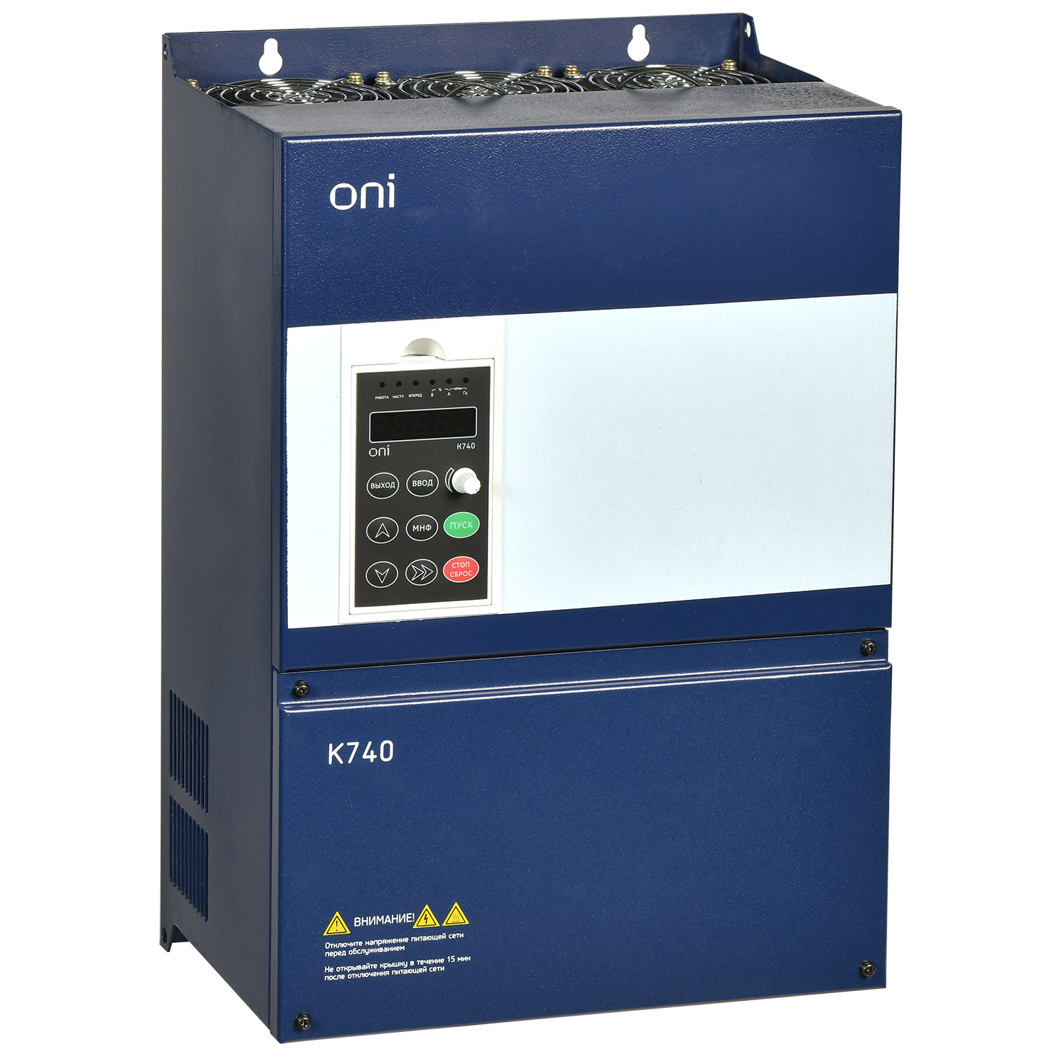 Преобразователь частоты K740 380В 3Ф 22-30кВт 45-60А Энкодер Profibus ONI, IEK K740-33-22G30PMZ (1 шт.)