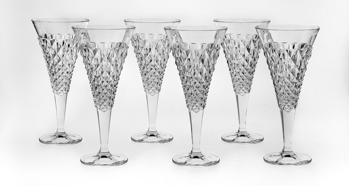 Бокал для вина "CHELSEY", 250 мл (набор 6 шт.), хрусталь, Bohemia Jihlava/ ИПХ036