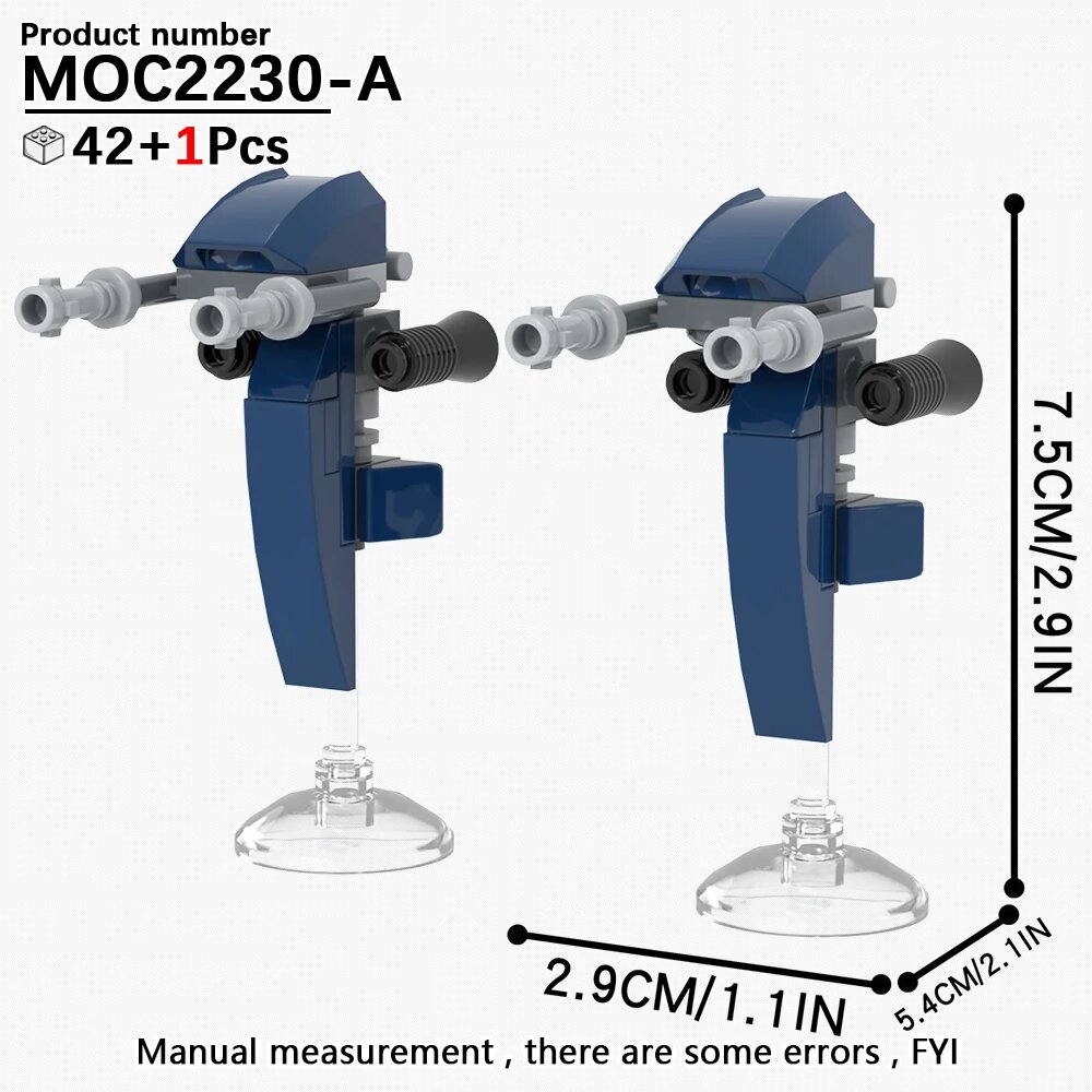 MOOXI Конструктор Летающие мотоциклы MOC2230-A