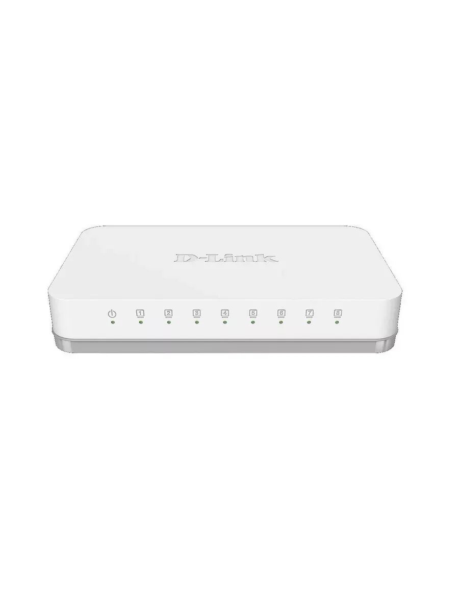 Коммутатор DGS-1008A/F1A 8x1Гбит/с неуправляемый