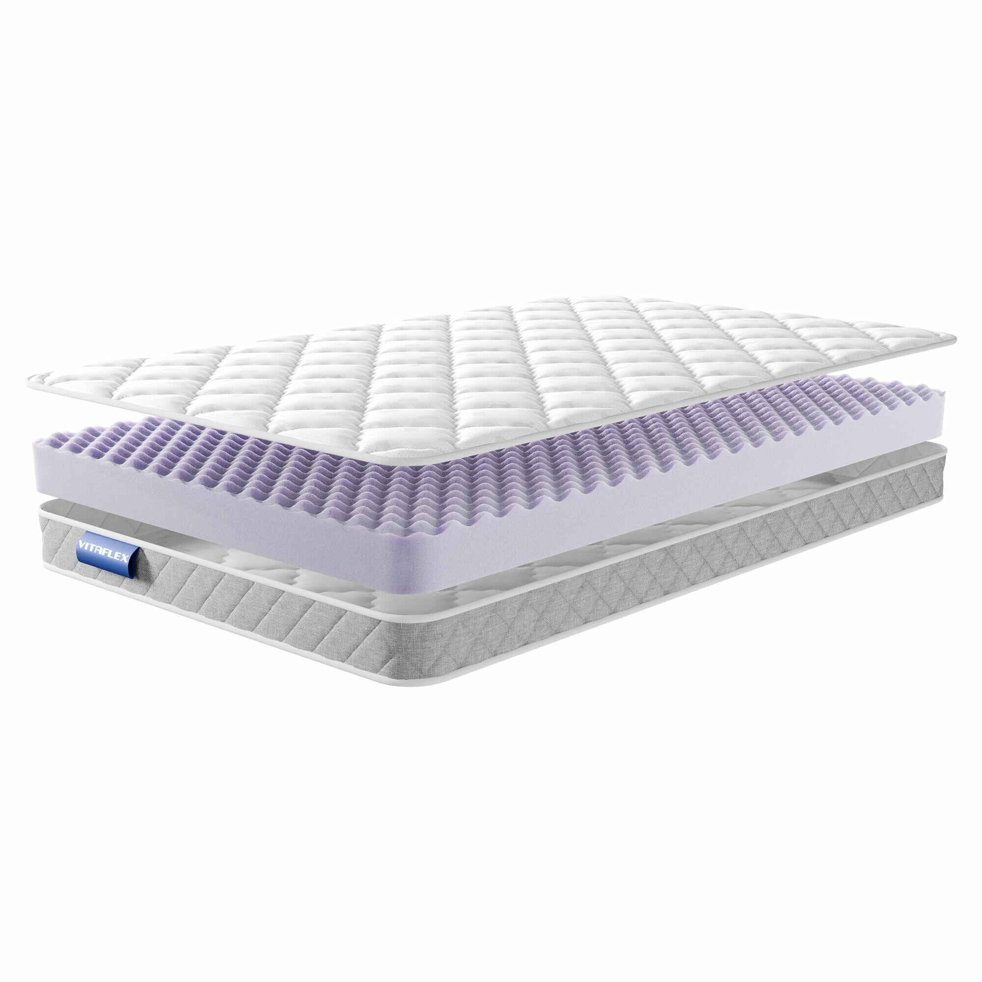 Матрас Vitaflex Forma Orbit 70х200 высота 12 см анатомический средней жесткости Беспружинный