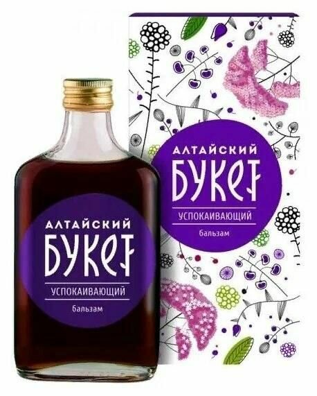 Бальзам Алтайский букет успокаивающий, в коробке, 250 мл